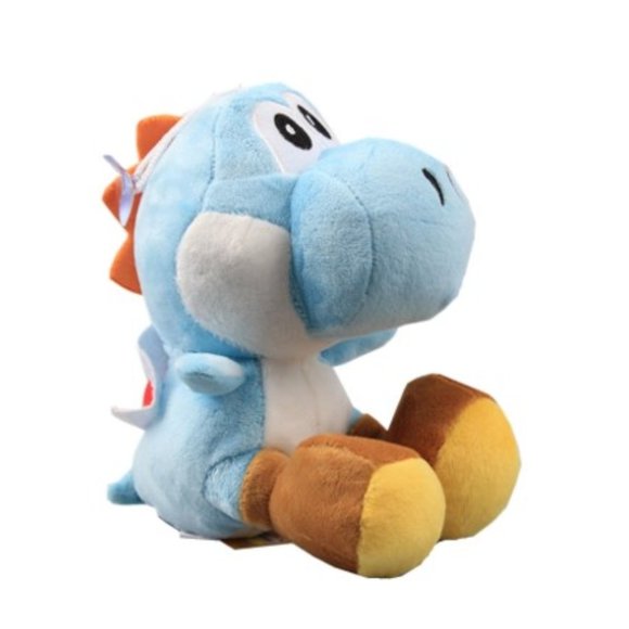 Accessories | Yoshi Light Blue Plush 6 Inch Suction Cup Character Plush ...